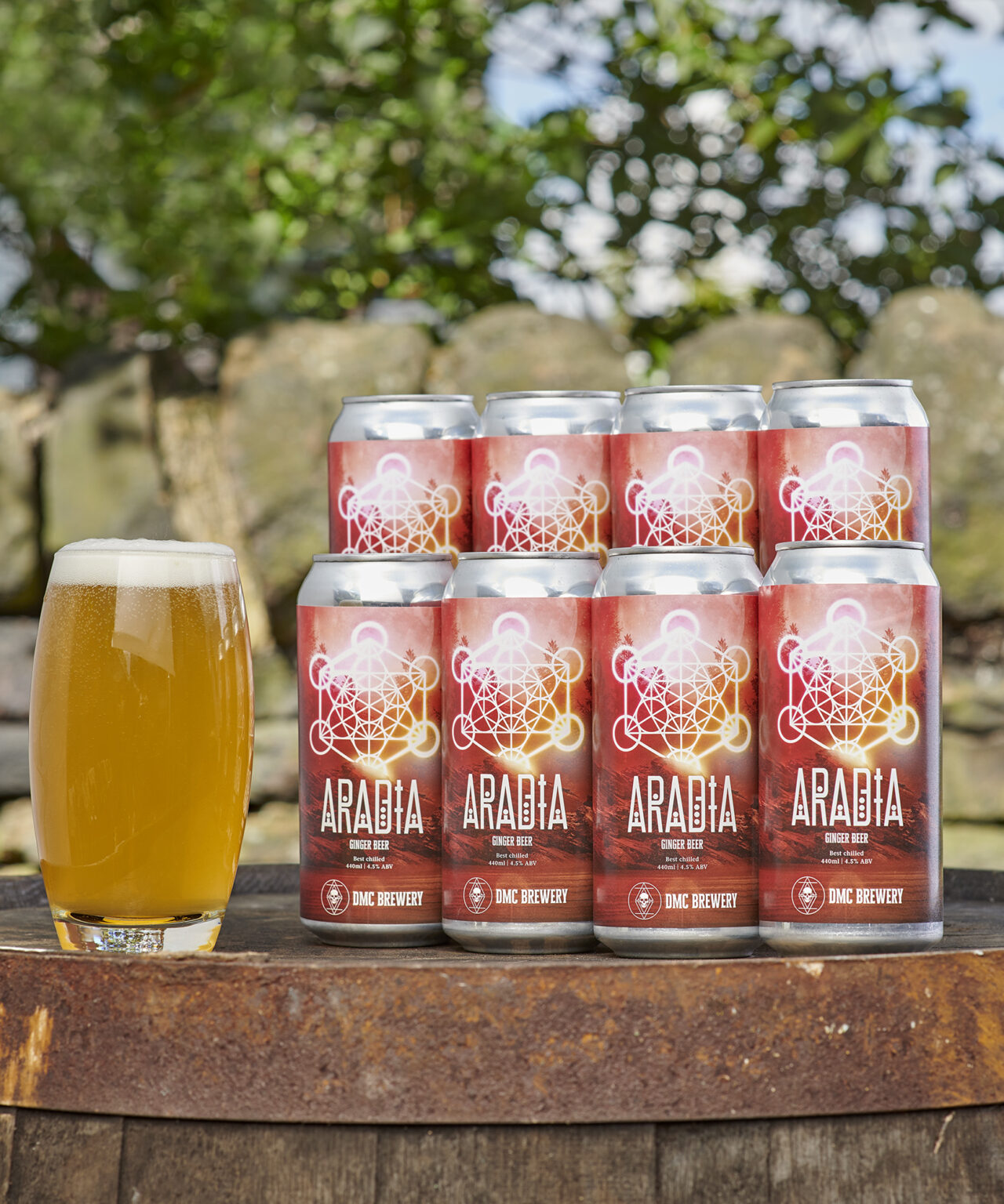 Alcoholic Ginger Beer DMC Brewery